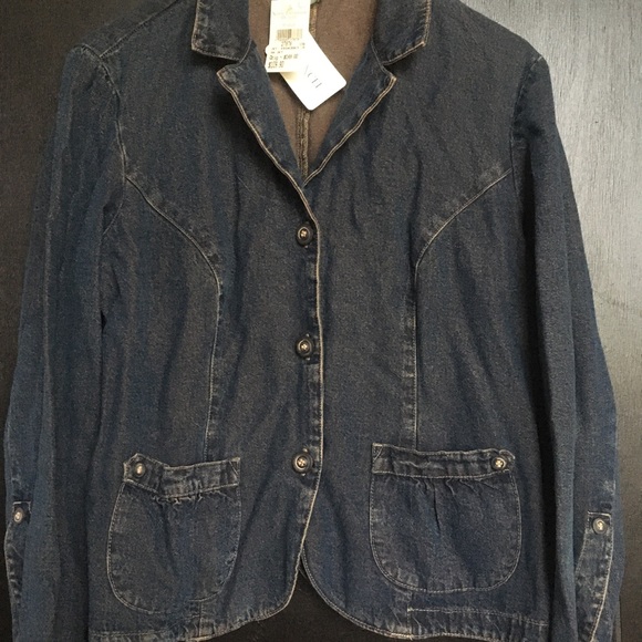 Norm Thompson | Jackets & Coats | Vintage Norm Thompson Women Denim ...